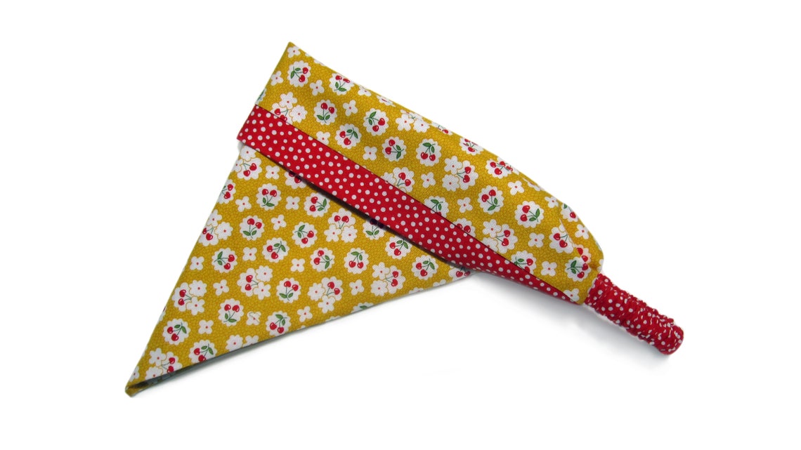 Cherry Head Scarf for Women Cottagecore Kerchief Red and | Etsy