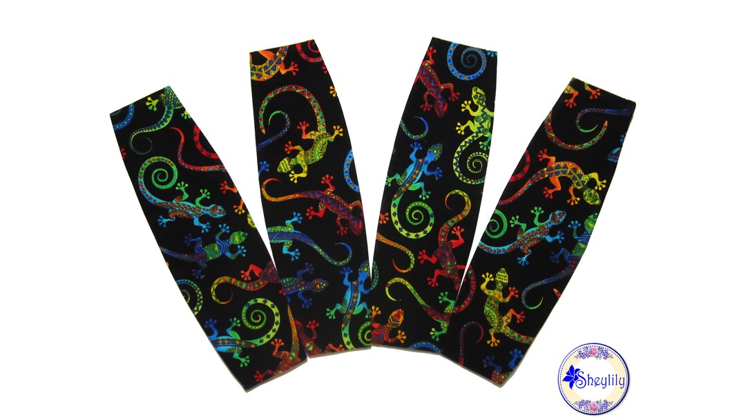 Aztec Gecko Headbands for Women Southwestern Lizard Print - Etsy