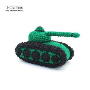 Crochet Pattern: Tank Soft Toy, Tank Stuffed Toy, DIY Tank Toy, Green ...