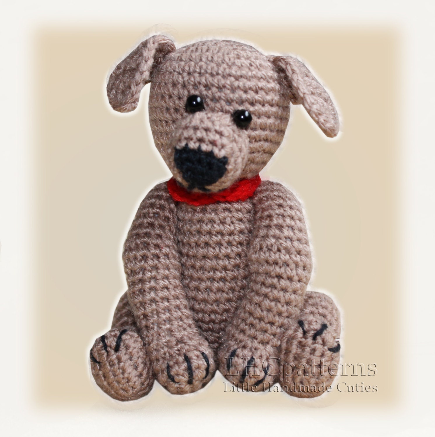 Puppy Crochet Pattern Dog Crochet Pattern Amigurumi Dog - Etsy