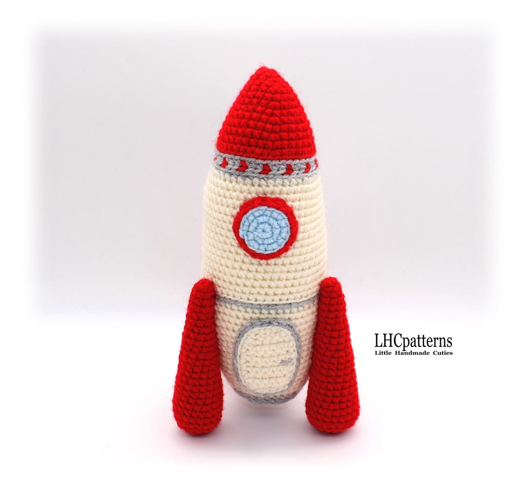 Crochet Pattern: Rocket, Spaceship, Space Shuttle (english) - Etsy