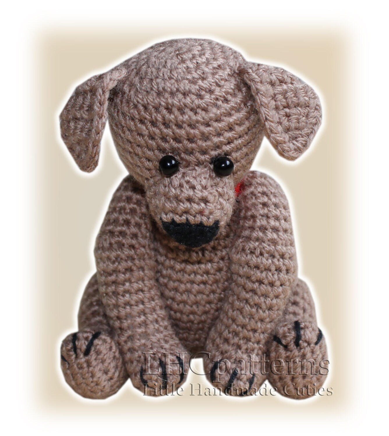 Puppy Crochet Pattern Dog Crochet Pattern Amigurumi Dog - Etsy