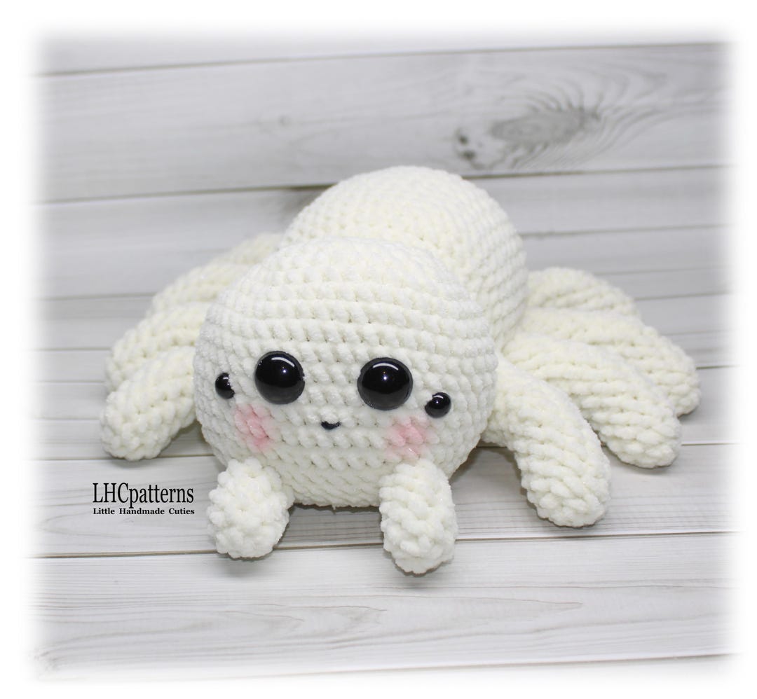 Sammy the Spider Crochet PDF Pattern, Crochet Spider Soft Toy, DIY Cute ...