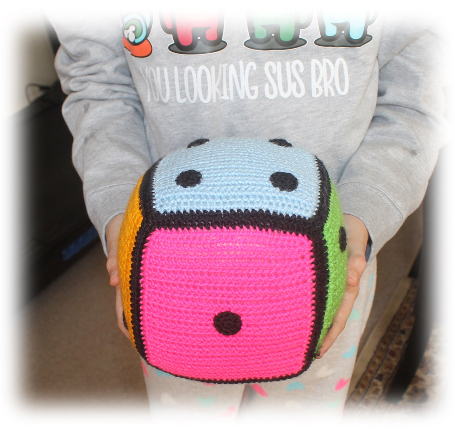 Dice Crochet Pattern Dice Soft Toy Crochet Dice Amigurumi - Etsy