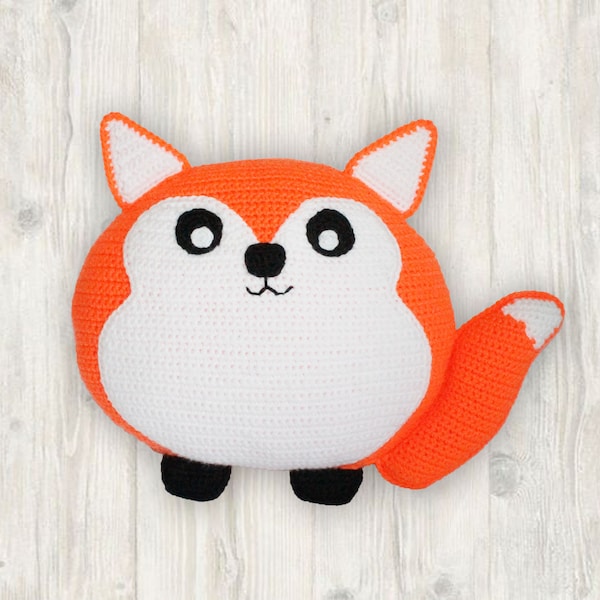 Crochet Fox Pillow - Etsy