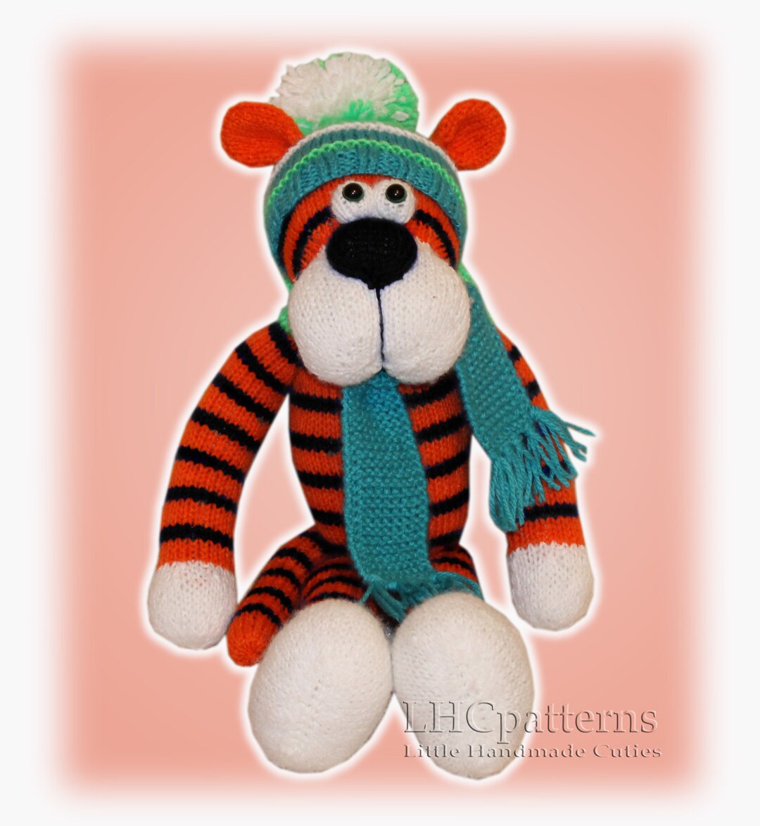 Knitting Pattern: Tiger (english) - Etsy