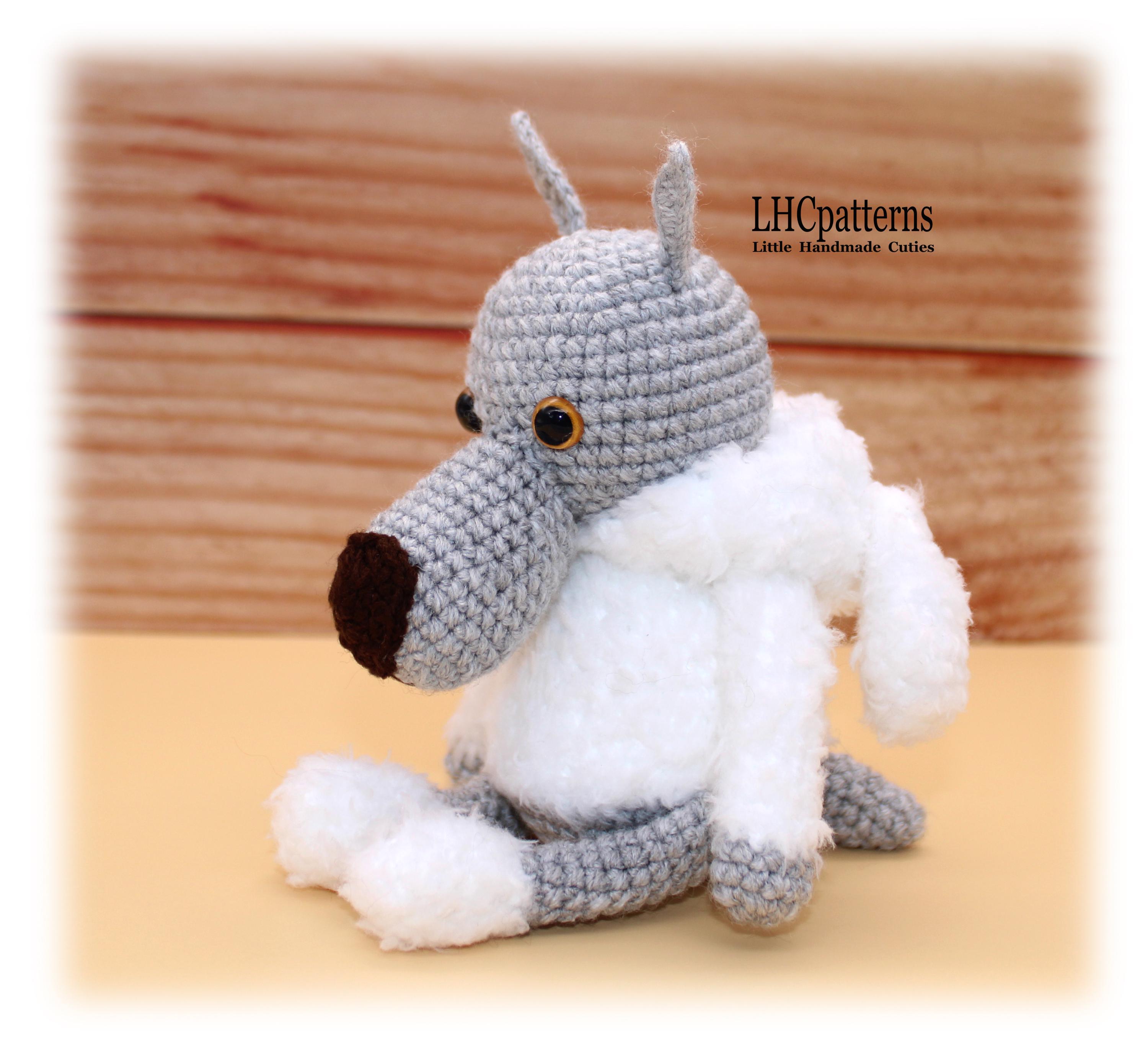 Crochet Pattern: Wolf in Sheep’s Clothing, Amigurumi Wolf, Wolf Dressed ...