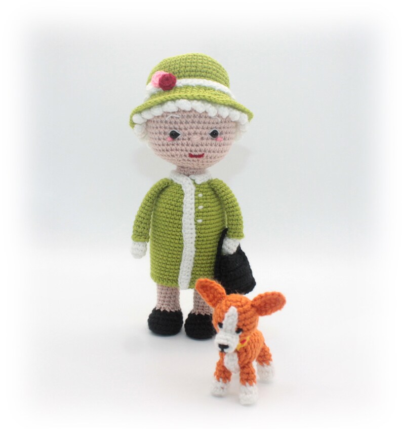 The Queen Crochet Pattern Amigurumi Queen Doll Crochet Queen - Etsy