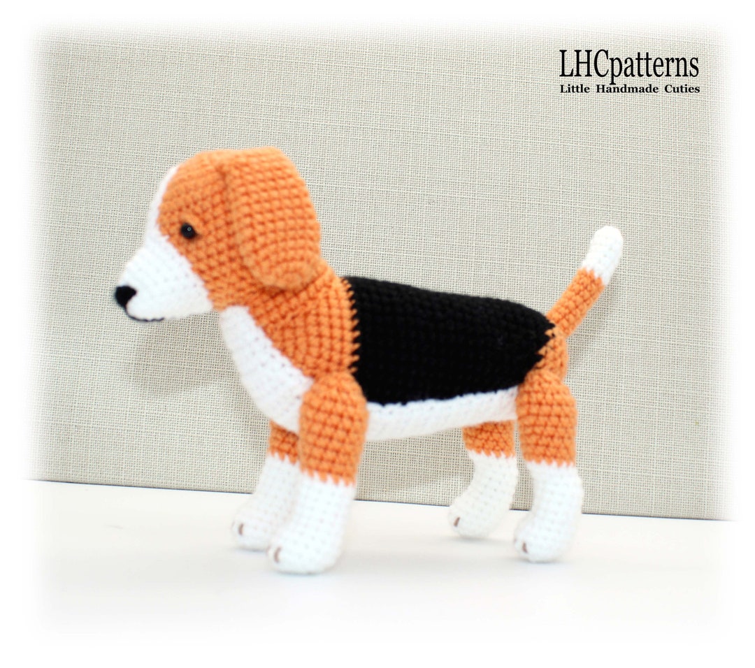 Crochet Pattern: Beagle Dog, Beagle Puppy, Amigurumi Dog, Amigurumi ...