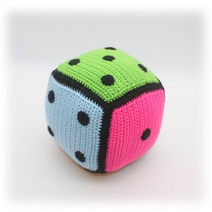 Dice Crochet Pattern Dice Soft Toy Crochet Dice Amigurumi - Etsy