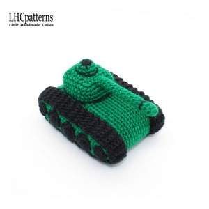 Crochet Pattern: Tank Soft Toy, Tank Stuffed Toy, DIY Tank Toy, Green ...