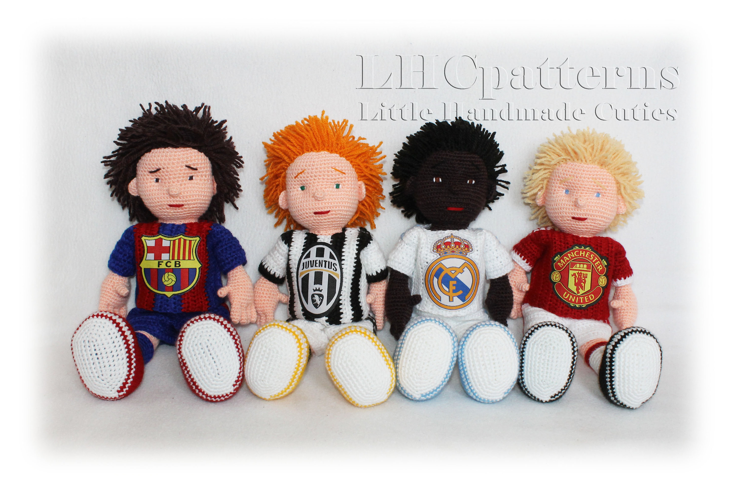 CROCHET PATTERN: Football Players Soccer Player Dolls - Etsy UK
