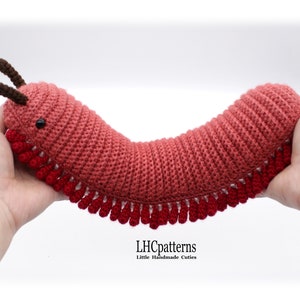 Crochet Pattern: Millipede, Amigurumi Millipede, Millipede Stuffed Toy ...
