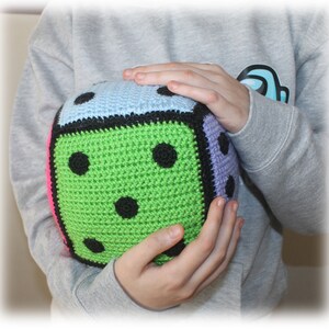 Dice Crochet Pattern Dice Soft Toy Crochet Dice Amigurumi - Etsy