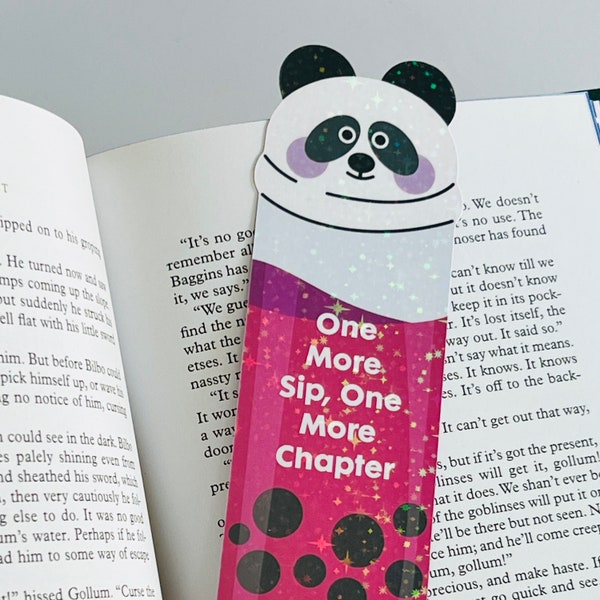 Panda Bookmark - Etsy