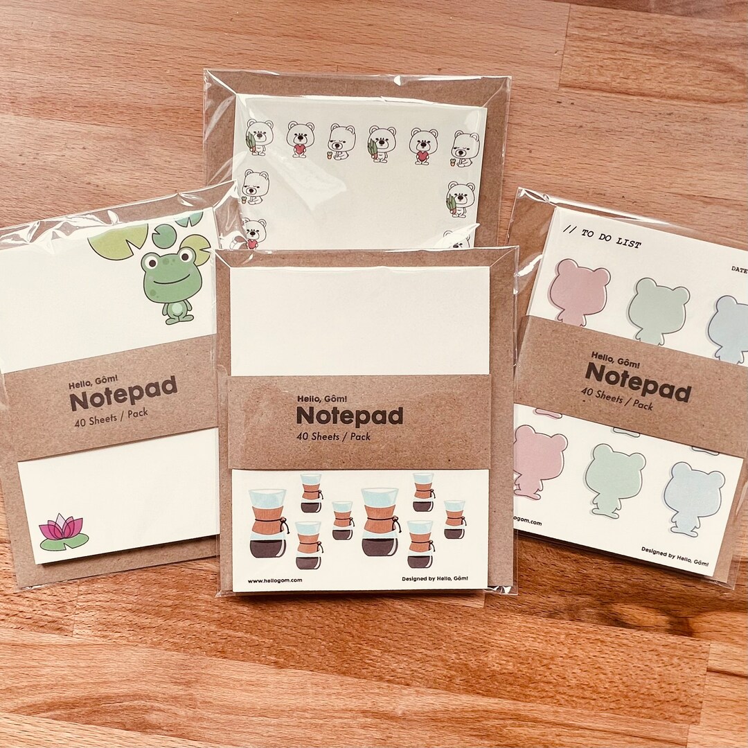 Cute Notepad, Tear-off Notes, To-do List Pad, Graph Pad, Blank Notepad ...