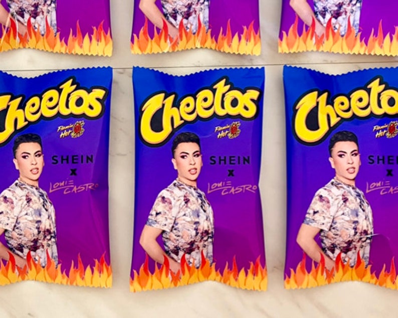 Two Tone Custom Chips Personalized Chip Bags Chip Bag - Etsy
