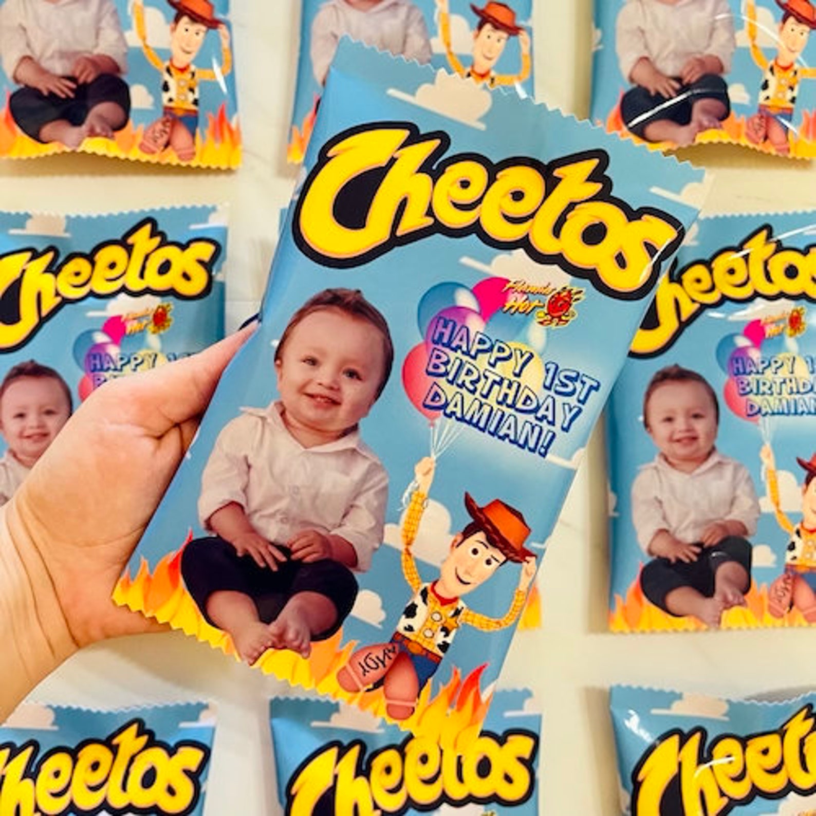 Custom Chip Bags Any Theme Bags Come Assembled With Chips - Etsy