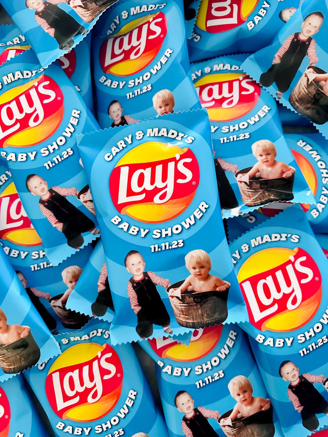 Personalized Potato Chips: Custom Party Favors - Etsy