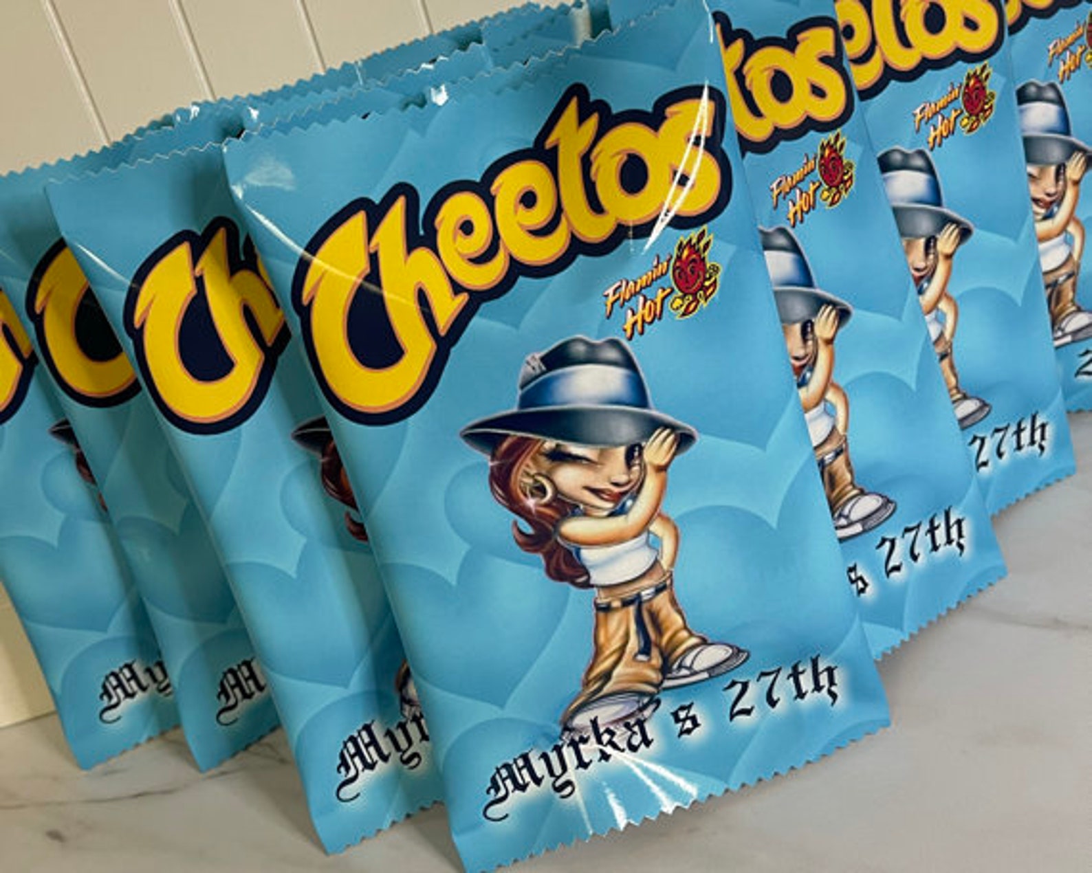 Homies Series Custom Chip Bags Homies Party Theme 90's - Etsy