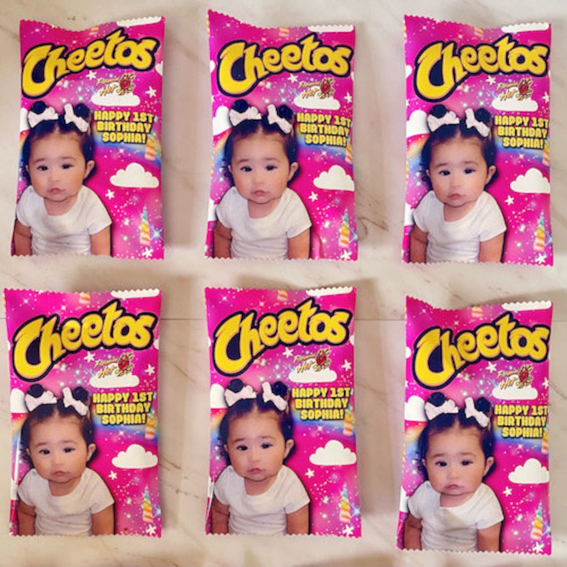 Custom Chip Bags Any Theme Bags Come Assembled With Chips - Etsy