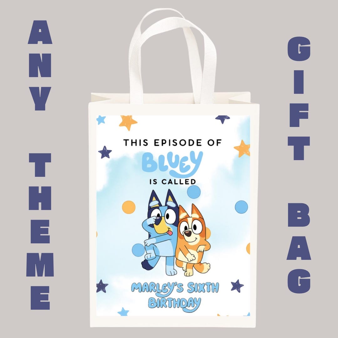Personalized Party Gift Bags: Custom Welcome Swag Bags - Etsy