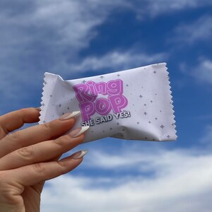 Personalized Engagement Candy Favors: She Said Yes! Party Decor - Etsy