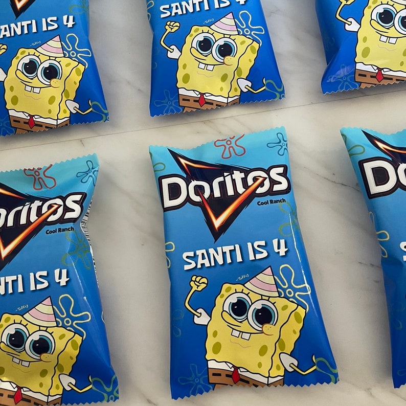 Custom Chip Bags Any Theme Bags Come Assembled With Chips - Etsy