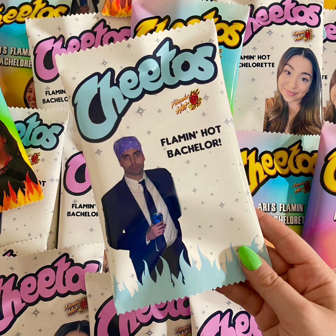 Chip Bag Favors Custom Bags Personalized Chip Bags - Etsy