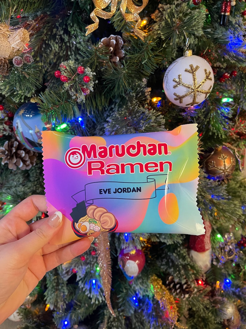 Custom Ramen Noodle Packets. Personalized for Any Event. College ...