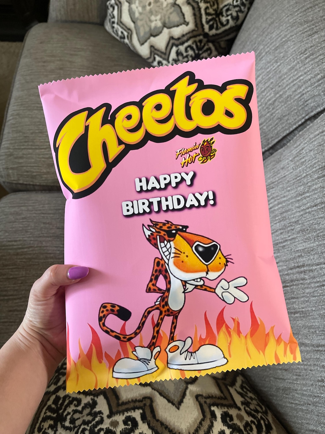 Full Size Customized Chip Bag | Party Favors | Customized Gifts - Etsy