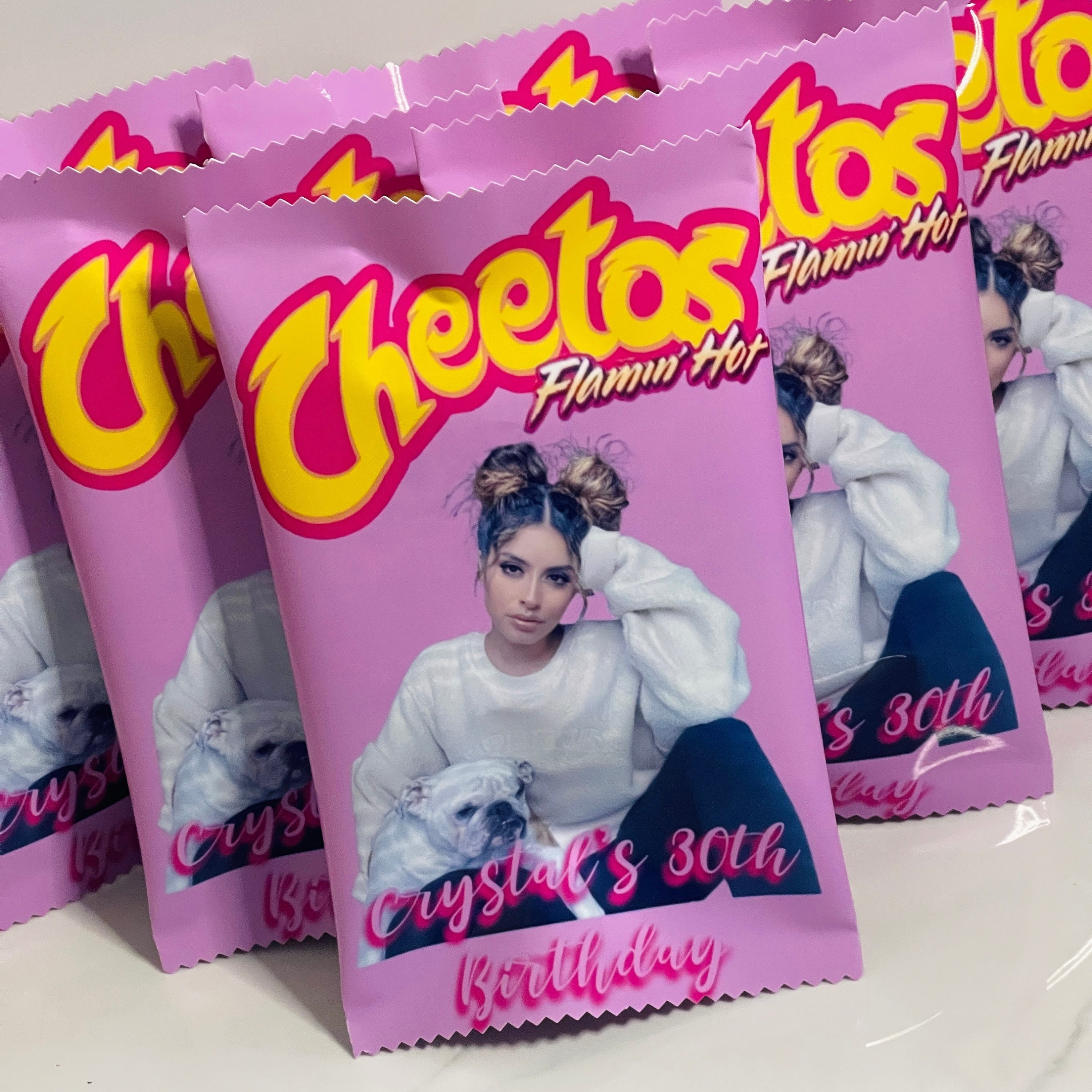 Custom Chip Bags: Personalized Party Favors - Etsy