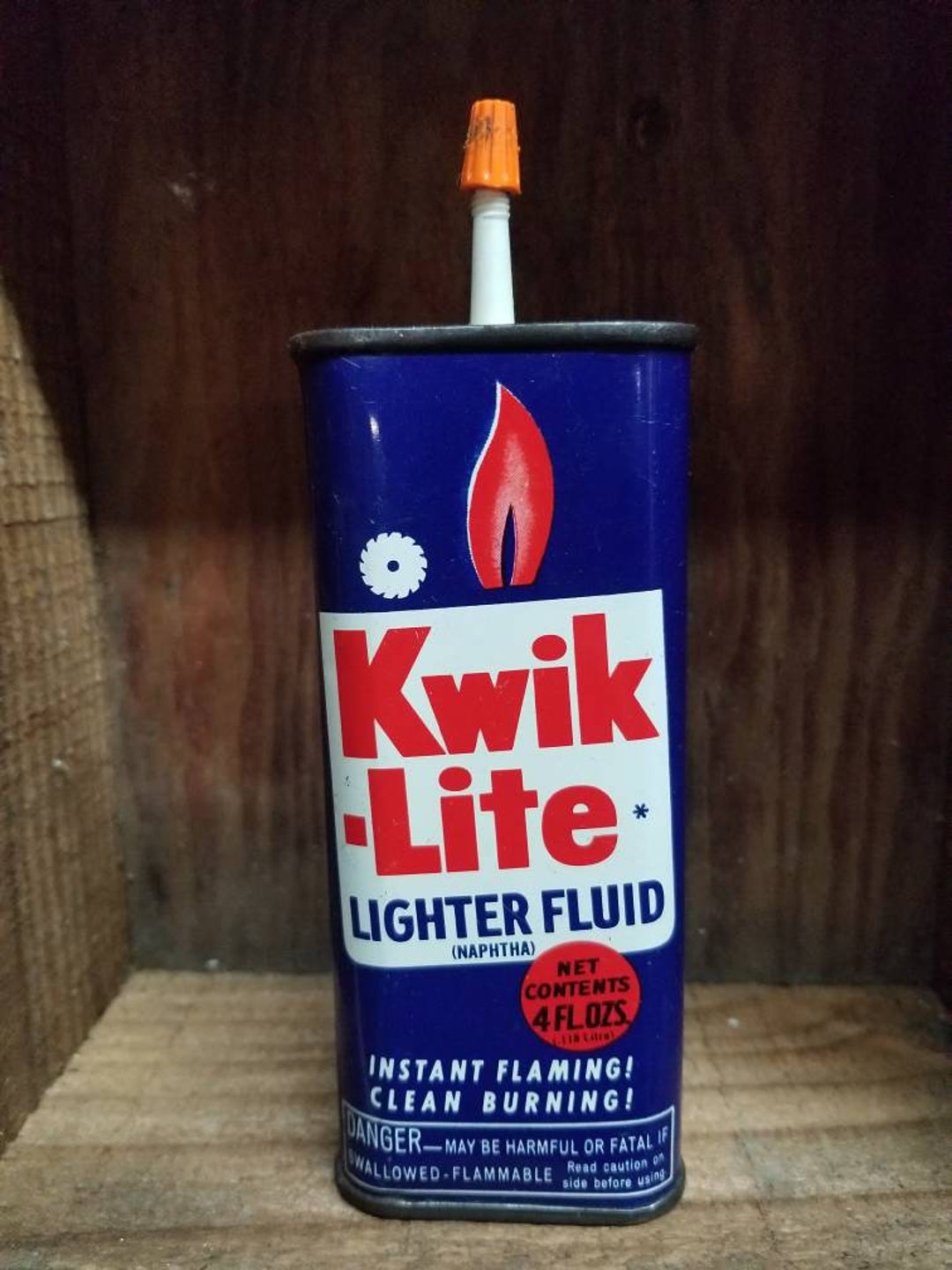 Kwik Lite Lighter Fluid 4oz - Etsy