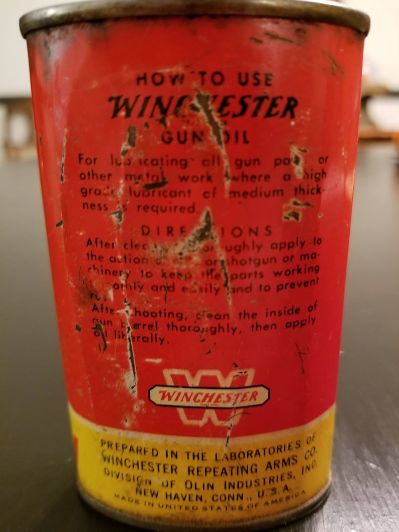 Winchester Gun Oil Can 3 Oz - Etsy