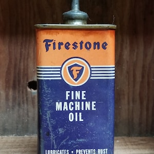 Firestone Fine Machine Oil 4oz - Etsy