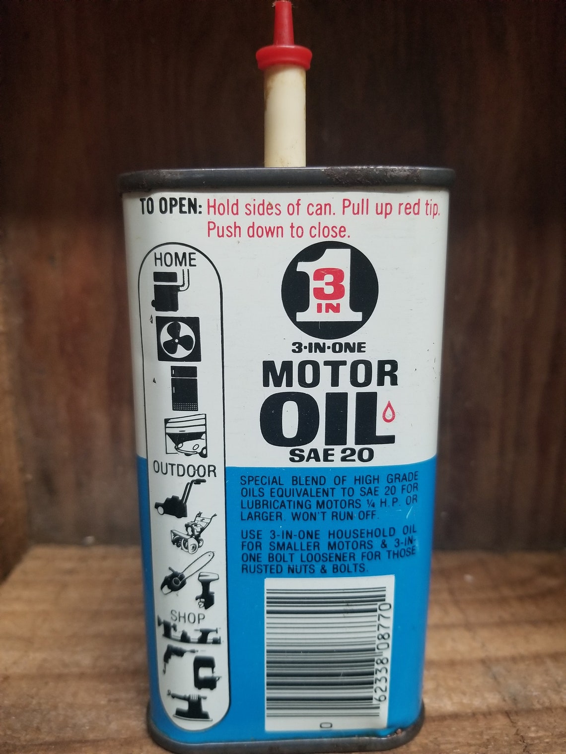 3 in 1 Motor Oil SAE 20 3oz - Etsy