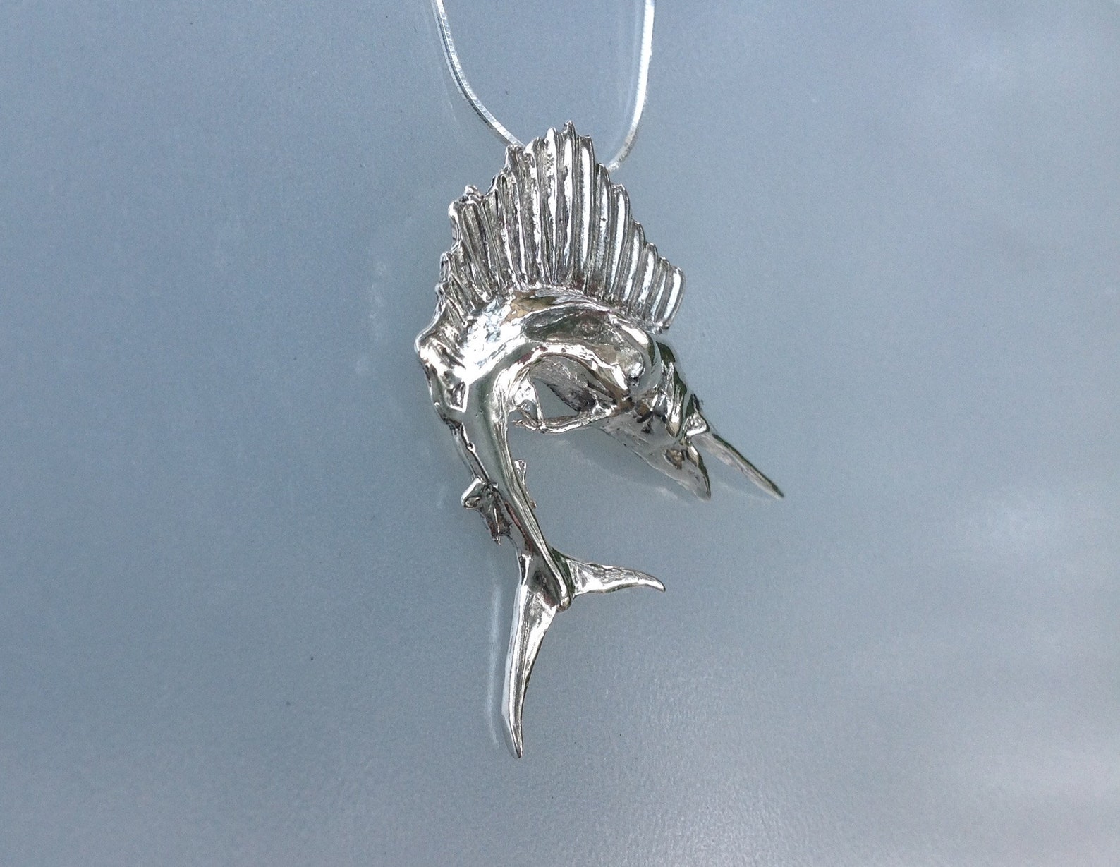 Sailfish Large Necklace. Grand Slam. Sea Life Ocean Fish | Etsy
