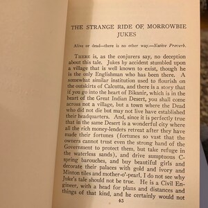 The Phantom Rickshaw by R. Kipling/ Gold Embossed on Dark Blue/ Antique ...