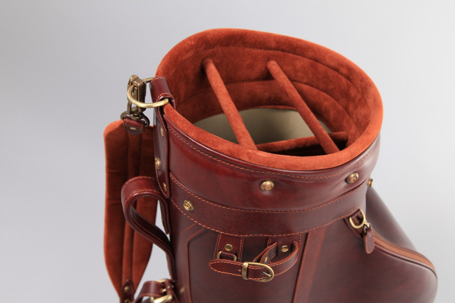 High Quality Leather Golf Bag - Etsy