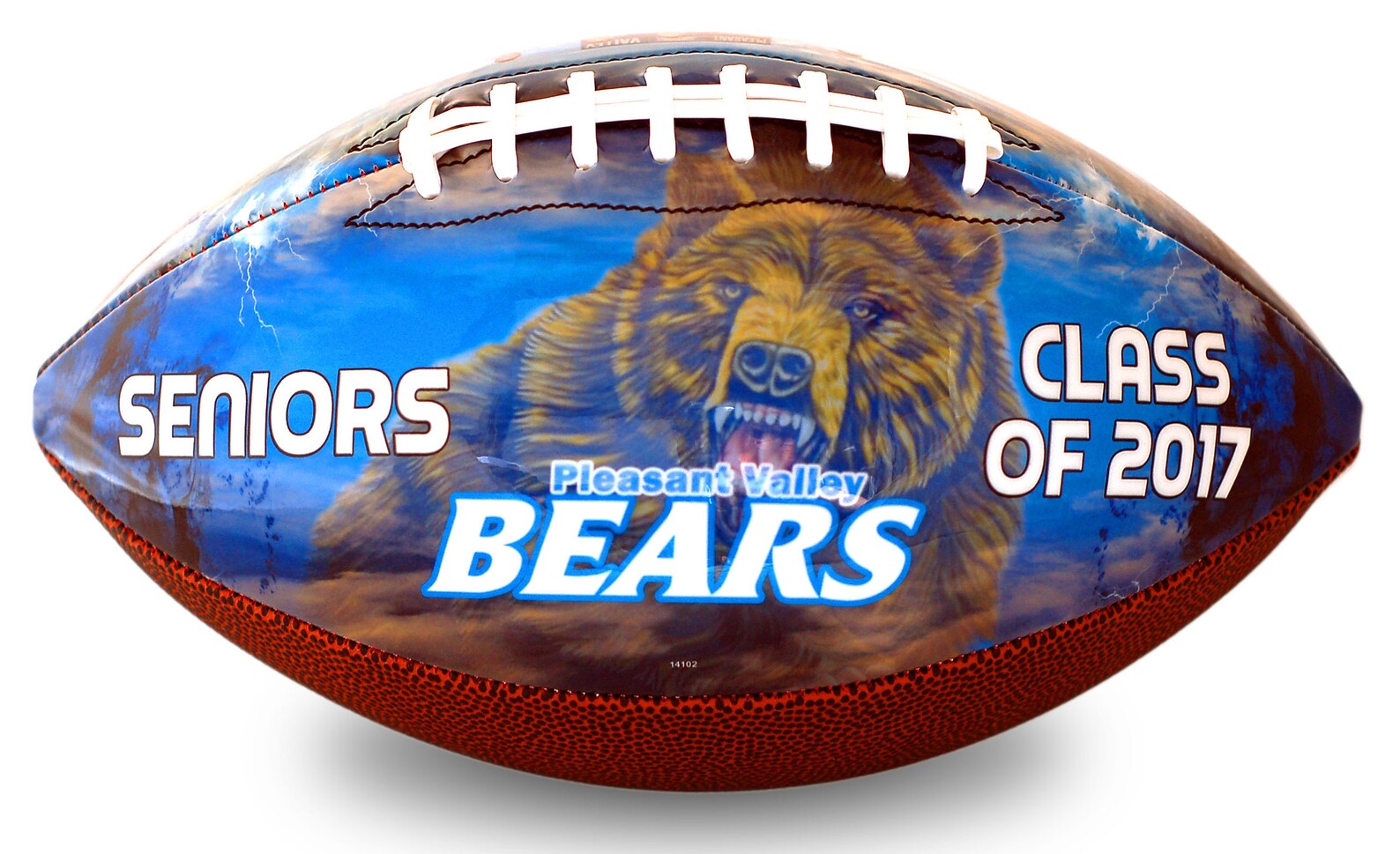 Custom Made Football - Senior Football Gift, Senior Night Gift ...