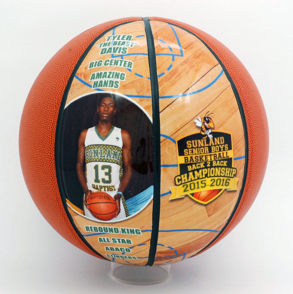 Custom Made Mini Basketball-the Perfect High School Senior - Etsy