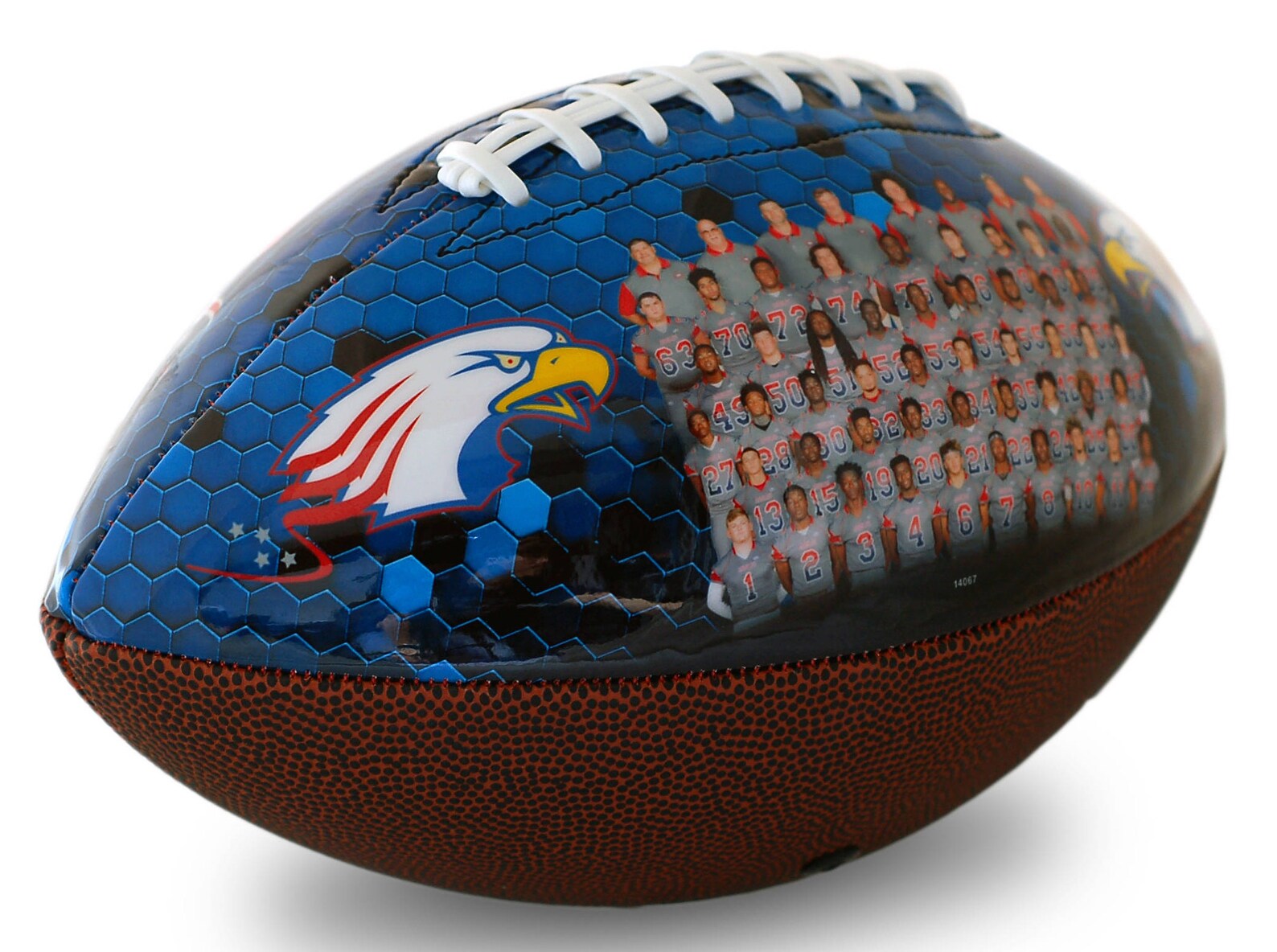 Custom Made Football - Senior Football Gift, Senior Night Gift ...