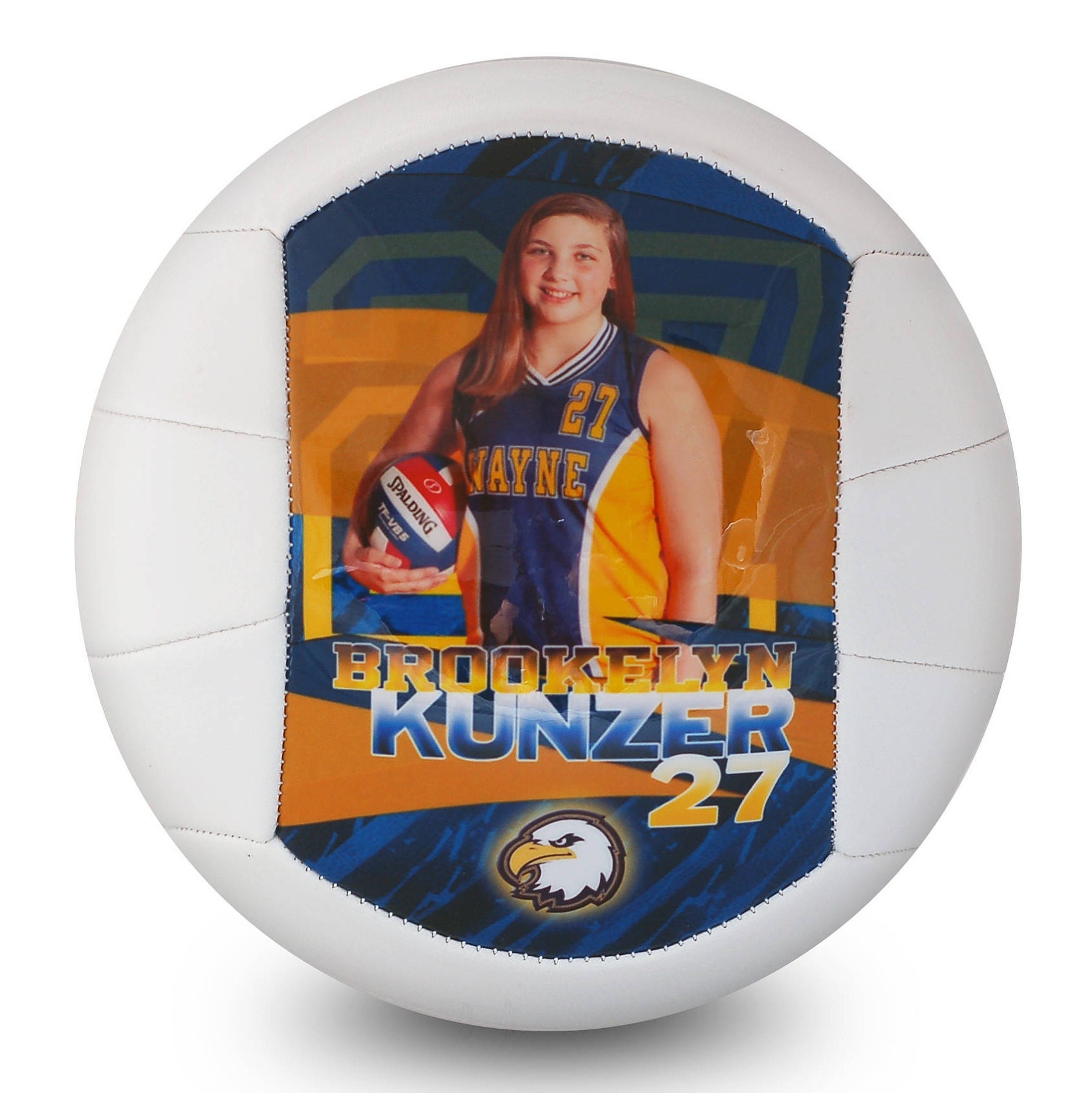 Custom Made Volleyball - High School Senior Gift, Senior Night ...