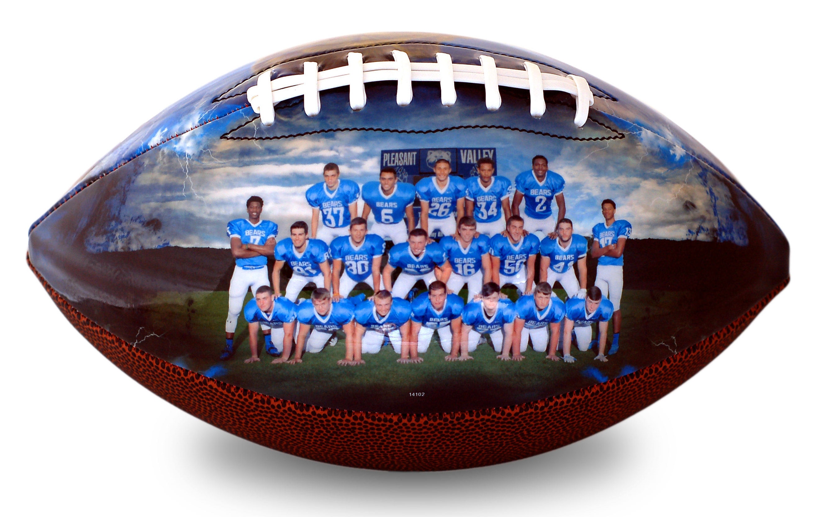 Custom Mini 9'' Football High School Senior Gift - Etsy España