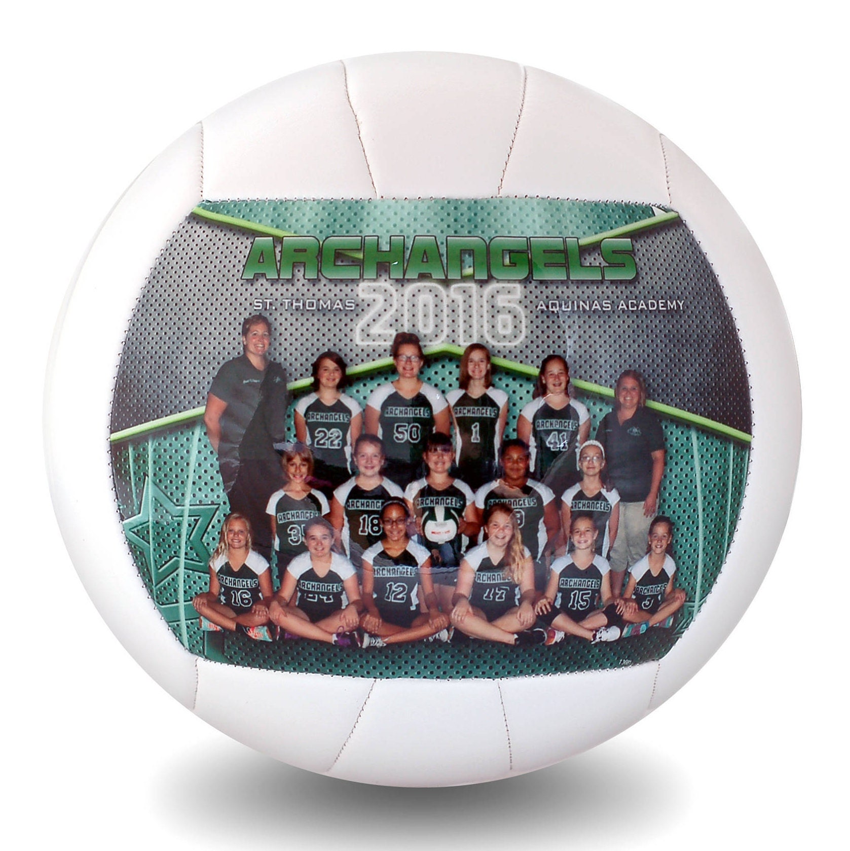 Custom Made Volleyball - High School Senior Gift, Senior Night ...