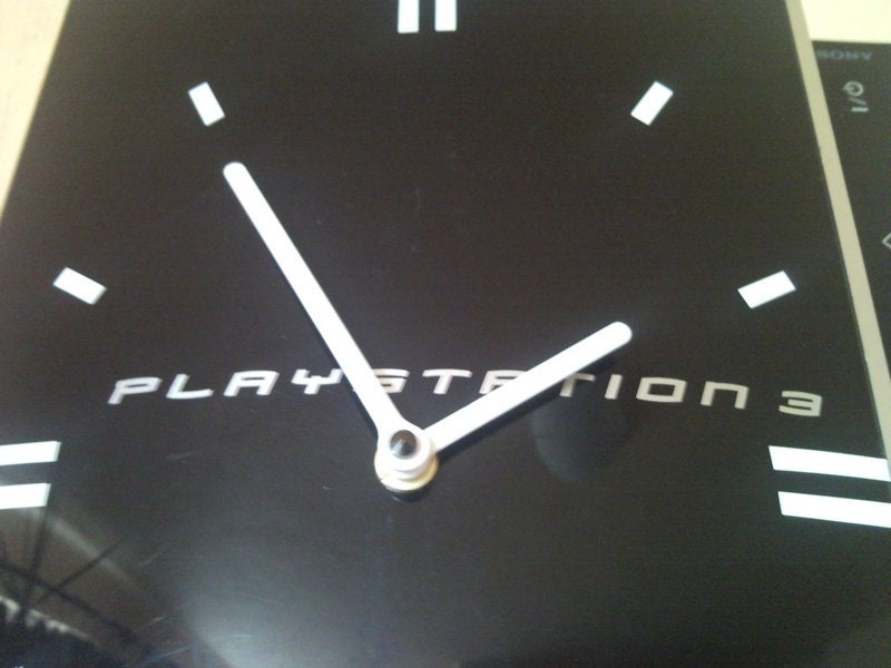 Playstation 3 Console Clock PS3 Playstation3 Console Clock - Etsy UK