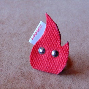 Recycled Fire Hose Keychain, Firefighter Gift, Fireman Gift ...