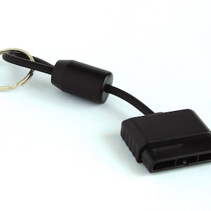 Playstation Gift From Classic PS Controller Cable Cord Plug Keychain ...