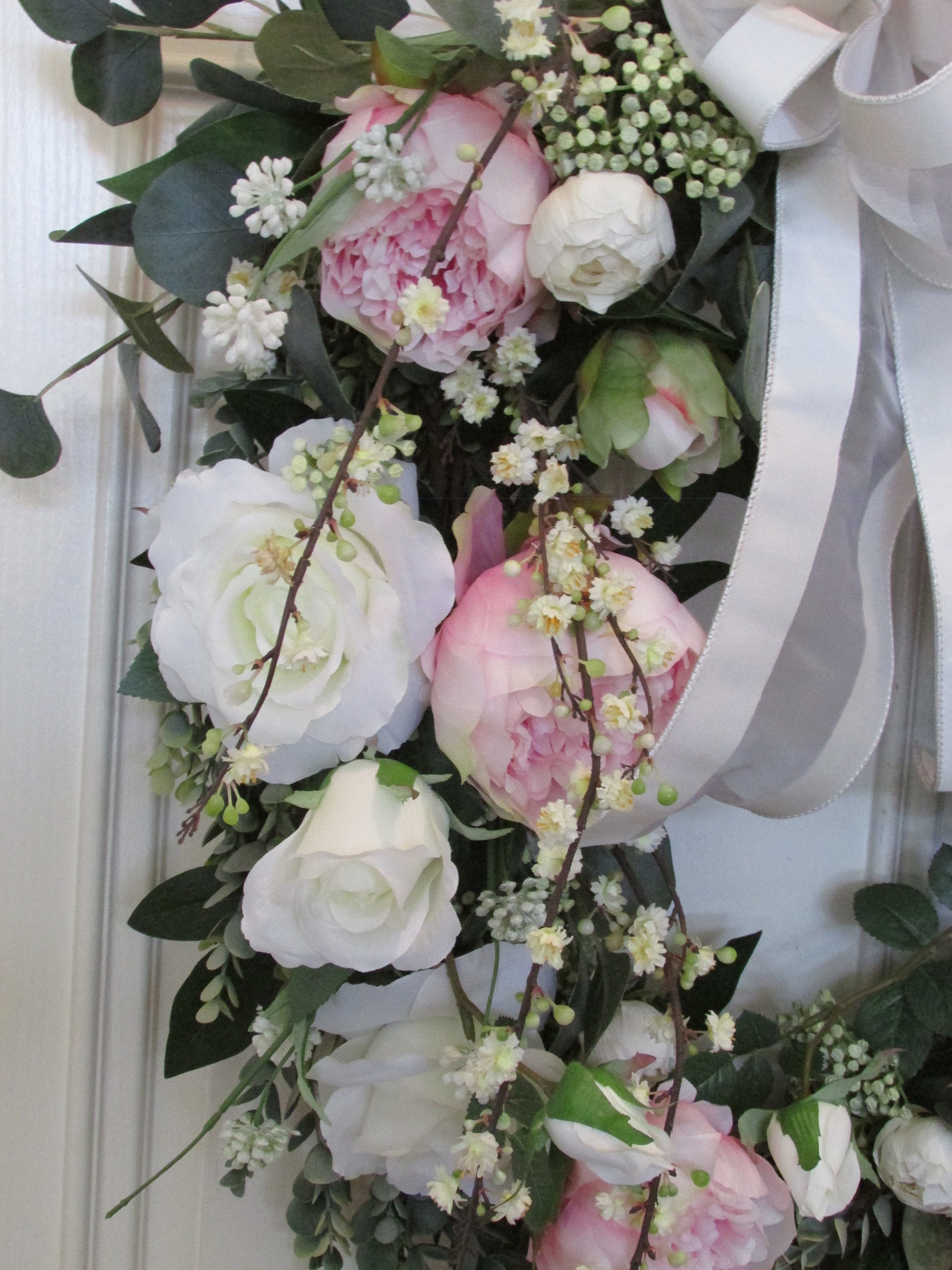 Wedding Wreath Wedding Floral Wreath Wedding Wreath for - Etsy