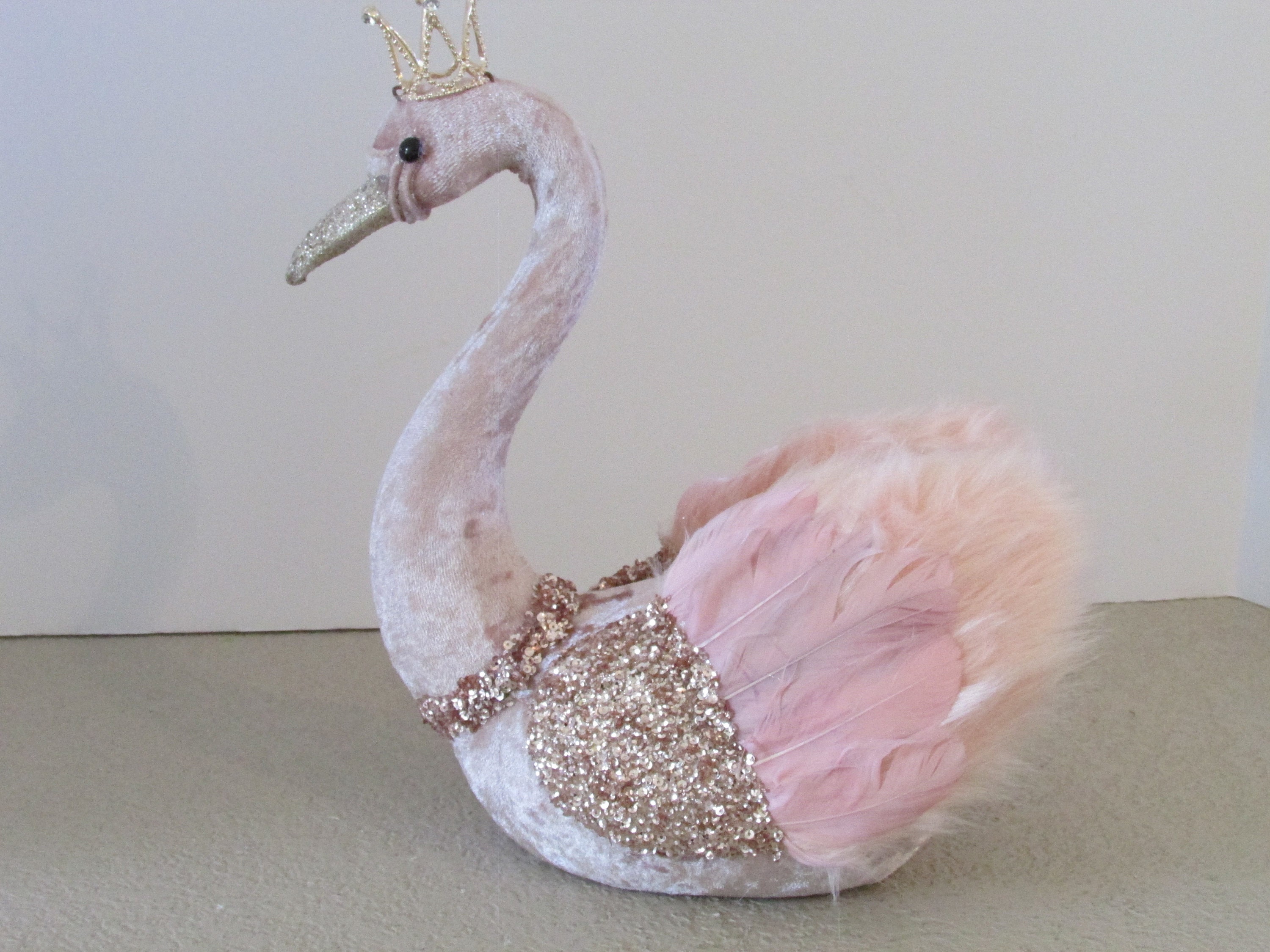 Elegant Swan Centerpiece, Christmas Centerpiece, Holiday Swan ...